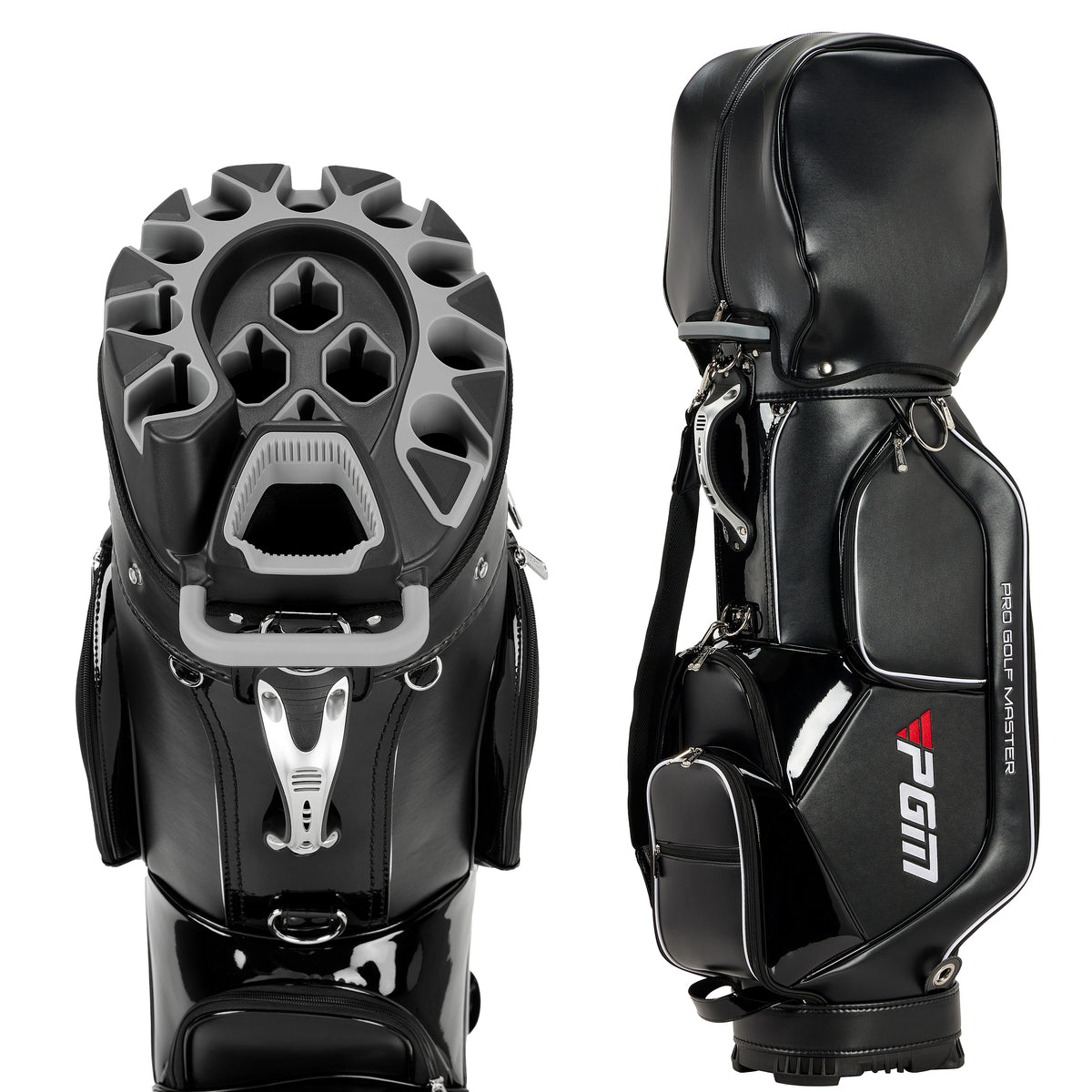PGM Golf Cart Bag 14 Way Organizer Divider Silent Top Waterproof Bag/b