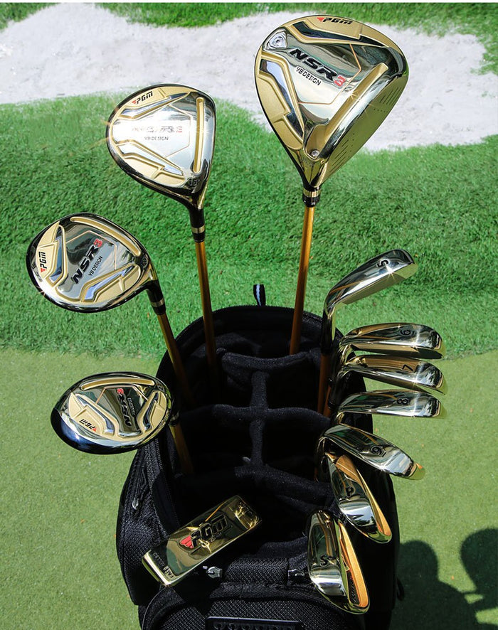 PGM Golf Clubs NSR-3 Complete Set Clubs Men Golf Driver Wood Irons Put